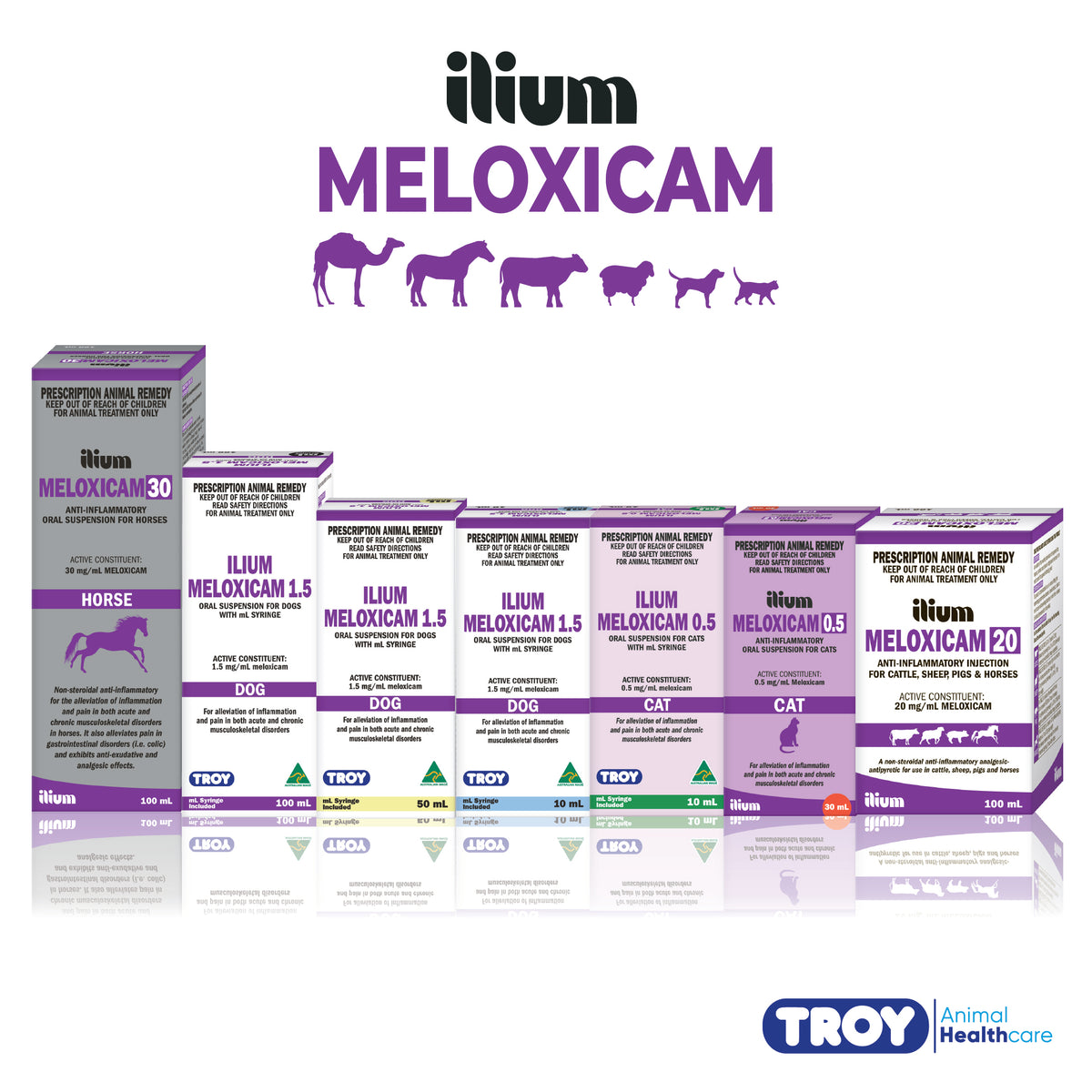 ILIUM MELOXICAM: MOST APPROVED USES ACROSS SPECIES – The Veterinary Group
